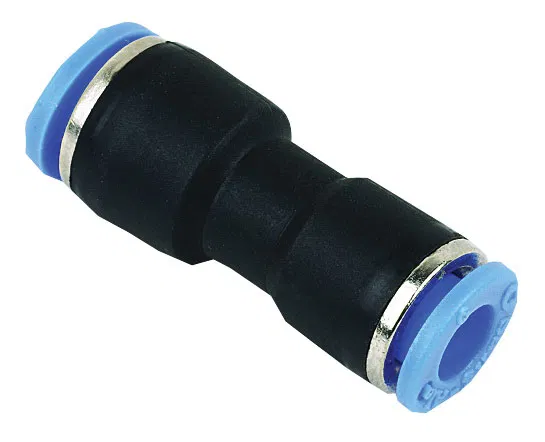 10mm PUSHFIT x 8mm PLASTIC PUSH FIT REDUCING COUPLING | Integraflow